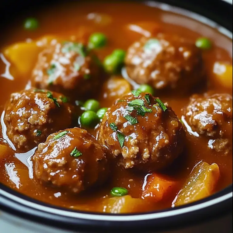 Meatball Stew
