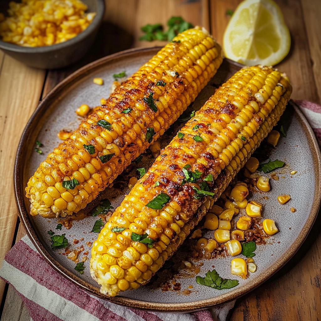 Oven-Roasted Corn on the Cob