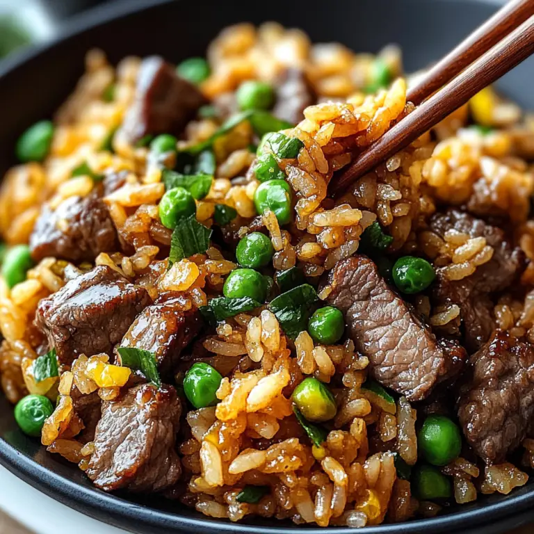 Garlic Butter Steak Fried Rice