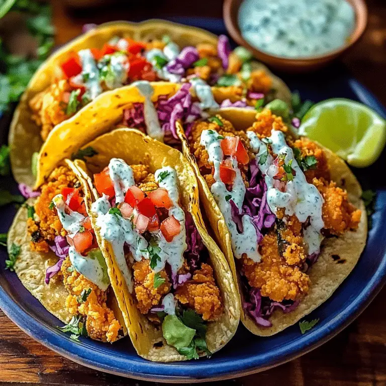 Crispy Fish Tacos