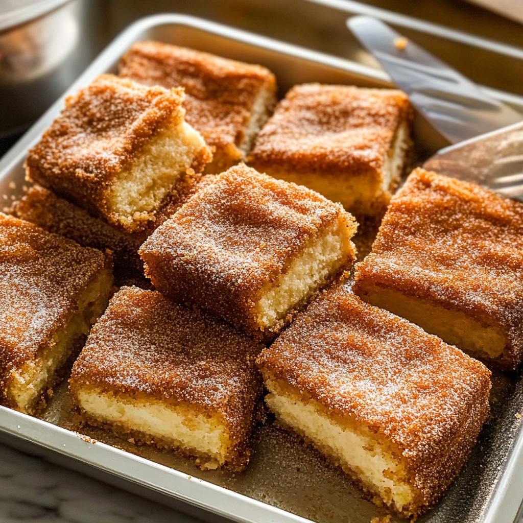 Mini Churro Cheesecake Bites with Cinnamon Sugar Crust
